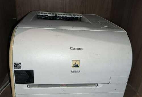 Цветной лазерный принтер canon lbp 5050