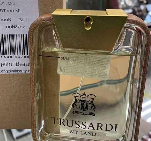 Trussardi My Land Оригинал Тестер 100ml