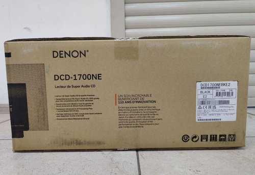 Проигрыватель Denon DCD-1700NE Black