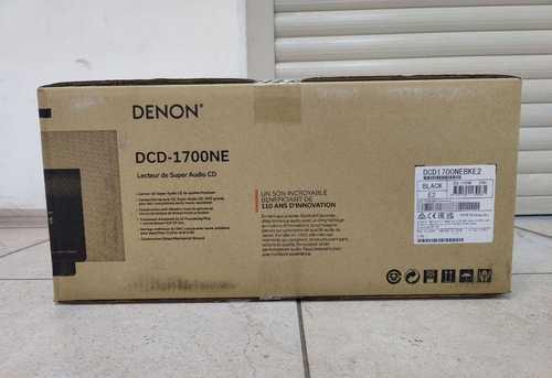 Проигрыватель Denon DCD-1700NE Black