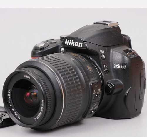 Фотоаппарат Nikon D3000 kit 18-55 VR