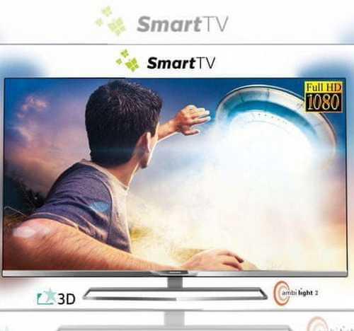 Телевизор Philips LED TV 42" 3D 6309 ambilight