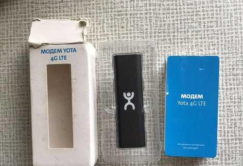 Модем yota 4G LTE(бронь),кабели