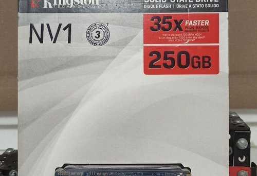 Ссд M2.NVMe Kingston-250gb новый