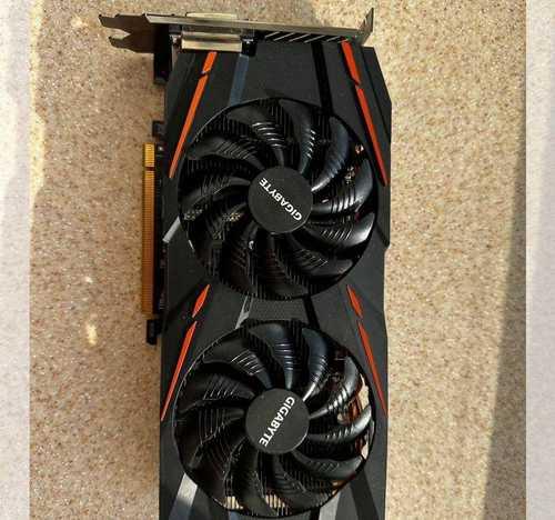 Видеокарта Gigabyte RX580 8gb (2304sp)