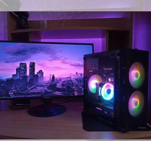 Игровой пк i5 6400/rx 580 8gb/16 gb оперативной