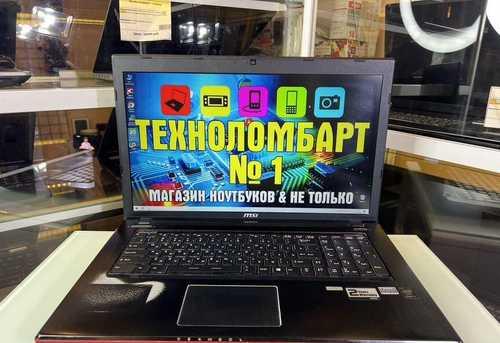 Игровой ноутбук MSI 17.3" i7/8Gb/SSD+HDD/GTX 860M