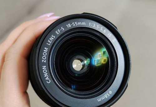 Объектив Canon 18-55 mm esf идеал