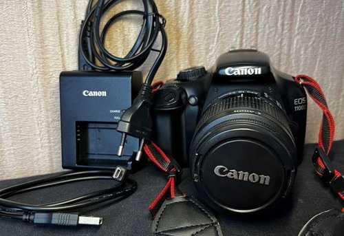 Фотоаппарат Canon 1100d с объективом Kit 18-55 mm