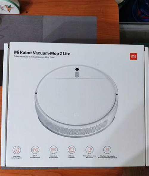 Робот-пылесос Xiaomi Mi Robot Vacuum-Mop 2 Lite RU