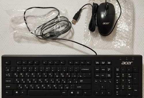 Клавиатура, мышь Acer новые