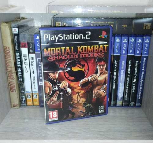 Mortal Kombat Shaolin Monks PS2 PAL диск