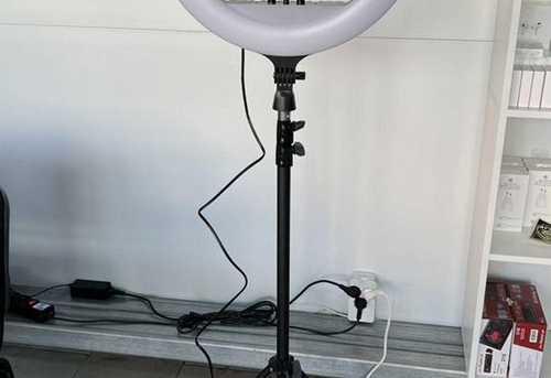 Кольцевая лампа RL-18 45 см + штатив