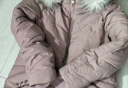 Детское зимнее пальто бу 122-128
