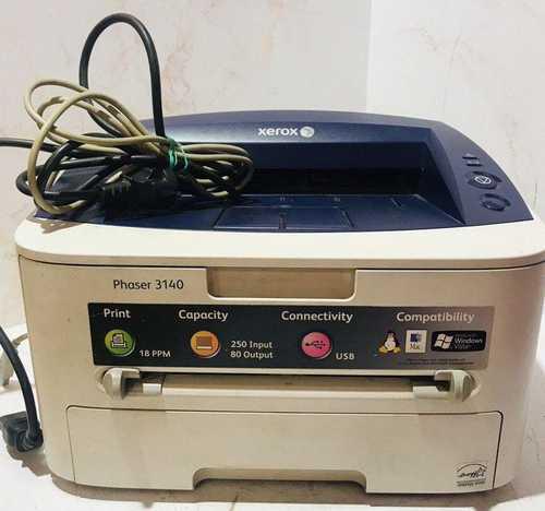 Принтер Xerox phaser 3140