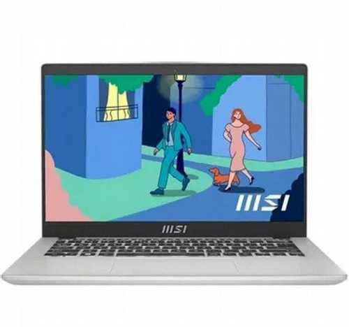 MSI Modern 14 C12M-240XRU 9S7-14J111-240 Silver 14" FHD i5-1235U/8Gb/512Gb SSD/DOS