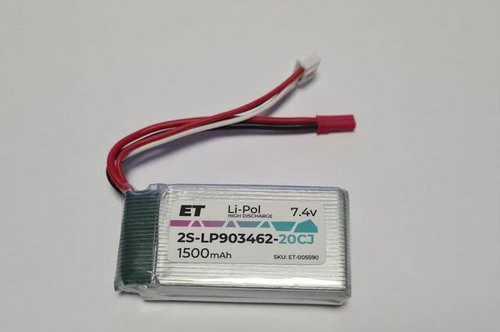 Аккумулятор ET 2S-LP903462-20CJ (7.4В, 1600мАч )