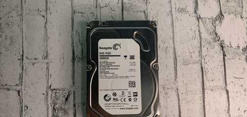 Жесткие диски seagate 3Тб ST3000VN000 - 100 smart