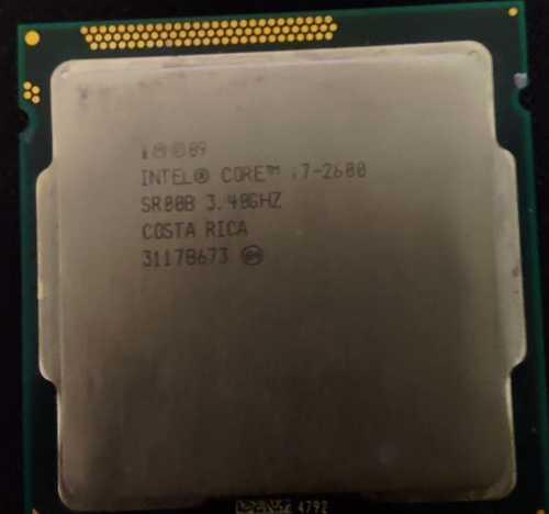 Процессор intel core i7 2600