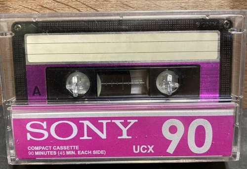Аудиокассета Sony UCX 90 тип 2 хром (702)