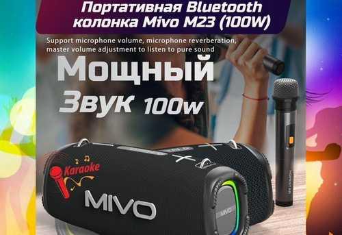 Портативная Bluetooth колонка Mivo M23 (100W)