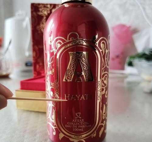 Attar collection hayati остаток во флаконе