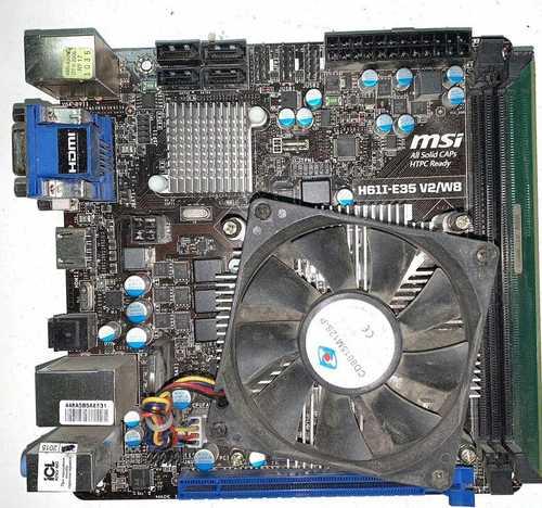 Материнская плата MSI H61I-E35 V2/8W