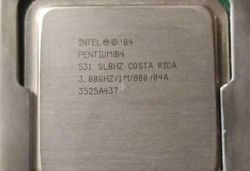 Процессор intel pentium4 531