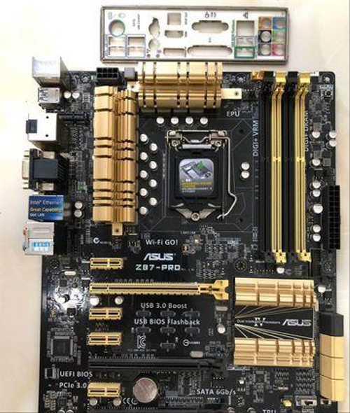 Топовая плата под LGA 1150: Asus Z87 Pro (Wi-Fi)