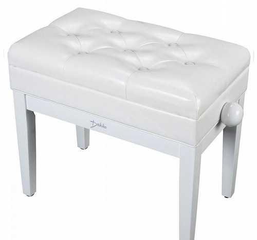 Банкетка для пианино или рояля Dekko JR-80 WH