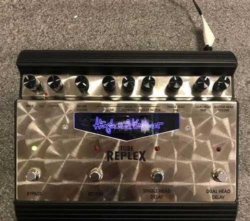 Педаль Hughes & Kettner Replex Tube Reverb/Delay