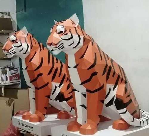 Тигр. Изготовление фигуры тигра