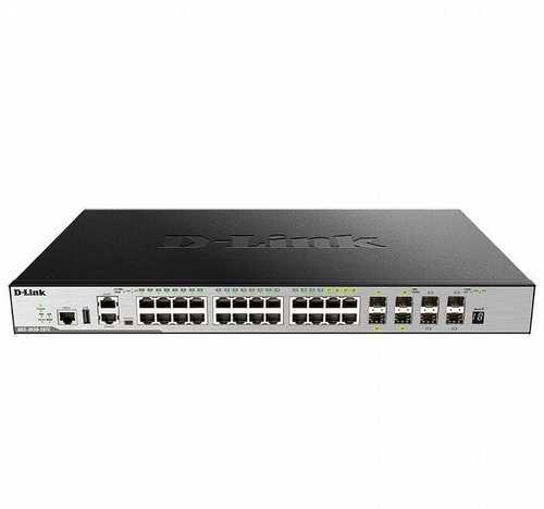 Коммутатор D-Link DGS-3630-28TC/A2ASI, proj L3 Managed Switch with 20 10/100/1000Base-T ports and 4