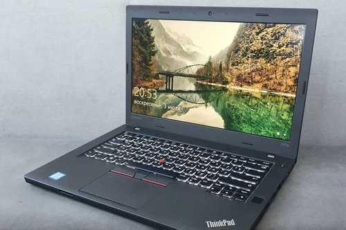 ThinkPad T470p 2560*1440 i7-7820HQ 16гб m.2 512гб