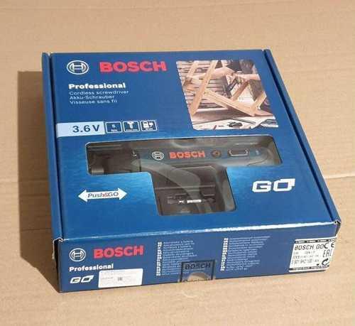 Аккумуляторная отвертка Bosch go 2