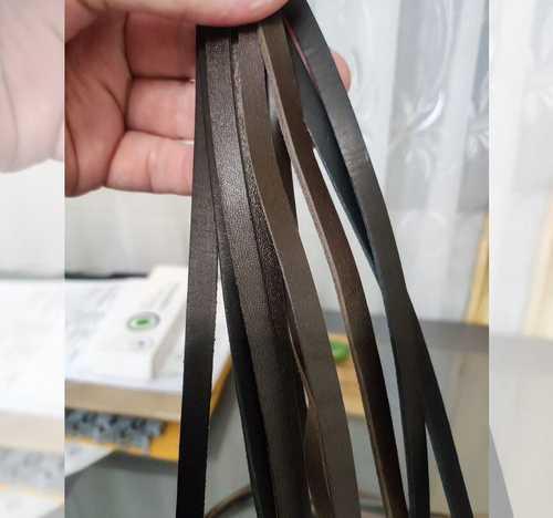 Кожаный ремень для бинокля