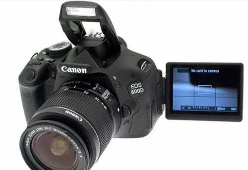 Canon EOS 600D Kit EF-S 18-55mm