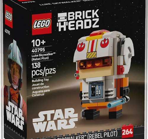Конструктор lego BrickHeadz 40795 Luke Skywalker