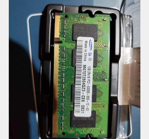 Оперативная память ddr2 для ноутбука 1gb sodimm