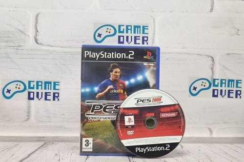 Игра Pro Evolution Soccer 2009 (PS2)