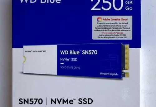 SSD накопитель WD Blue SN570 250G