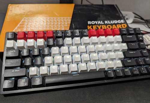 Royal kludge rk84 (red / brown switches)