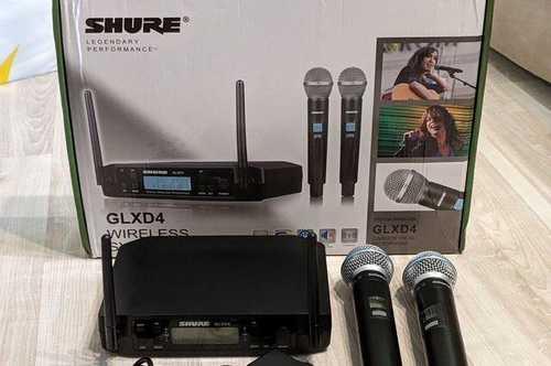Новые беспроводные микрофоны Shure glxd 4 Beta 58a