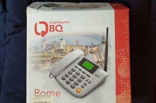 Стационарный мобильный gsm телефон BQ BQD-2051