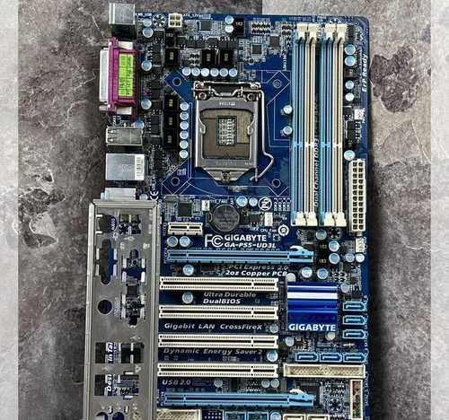 Материнская плата Gigabyte ga p55 ud3l 1156