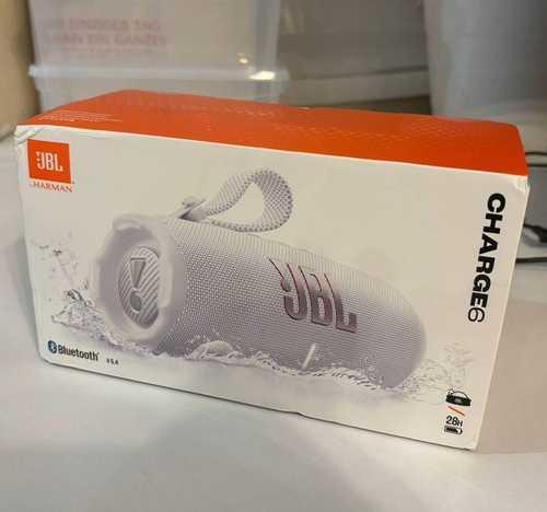 JBL charge 6 оригинал Белый цвет