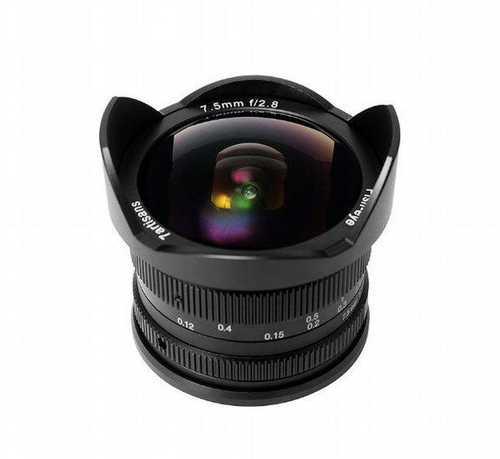 7artisans 7.5mm f/2.8 Fisheye micro 4/3 обмен