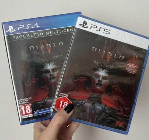 Diablo 4 ps4 ps5 новый диск