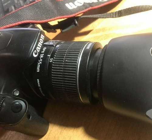 Kit Canon 450D +18-55 пробег 10600 + ручка + сумка