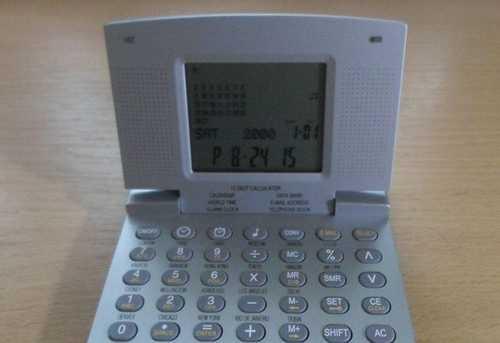 Настольные часы с калькулятором SH-2014
